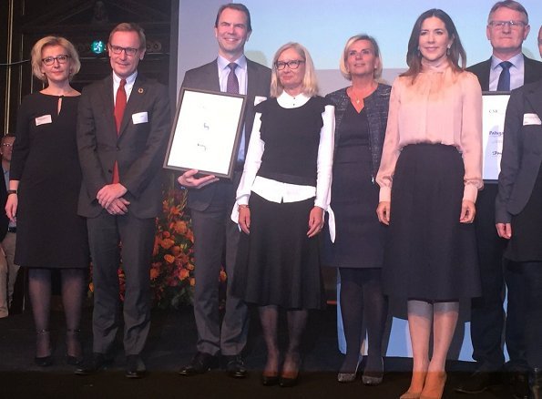 Princess Mary attended award ceremony of FSR-Danish Auditors