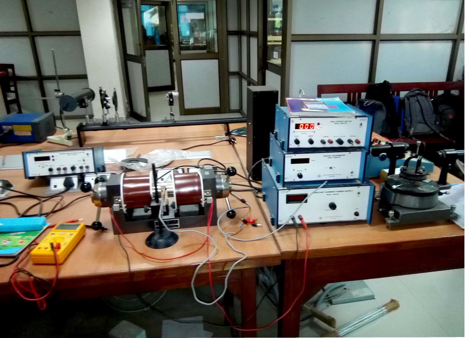 Hall effect experiment - IMsc. NIT PATNA