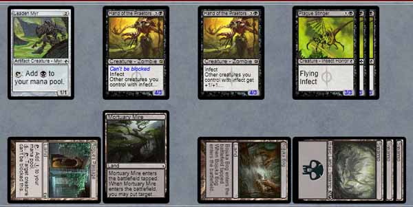 Magic the Gathering Adventures: Scars of Mirrodin Block Online Deck 3 ...