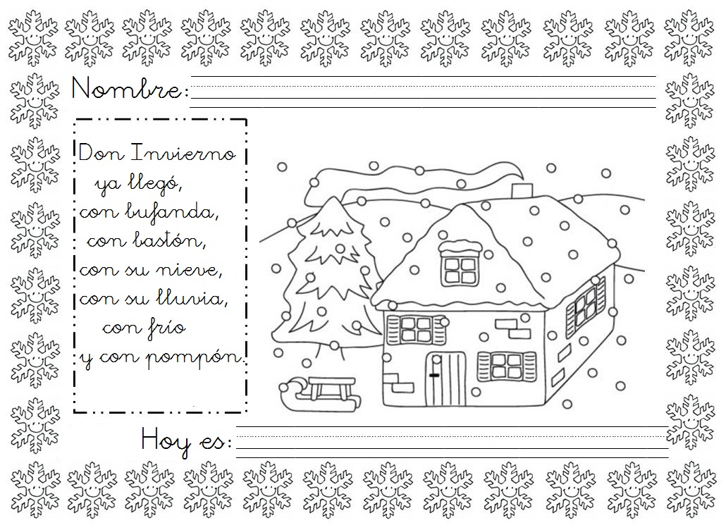 Mi Mundo Infantil: LIBRO DEL INVIERNO