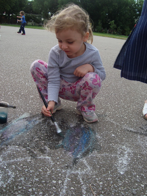 Joyful Learning in the Early Years: Coloured Water Painting