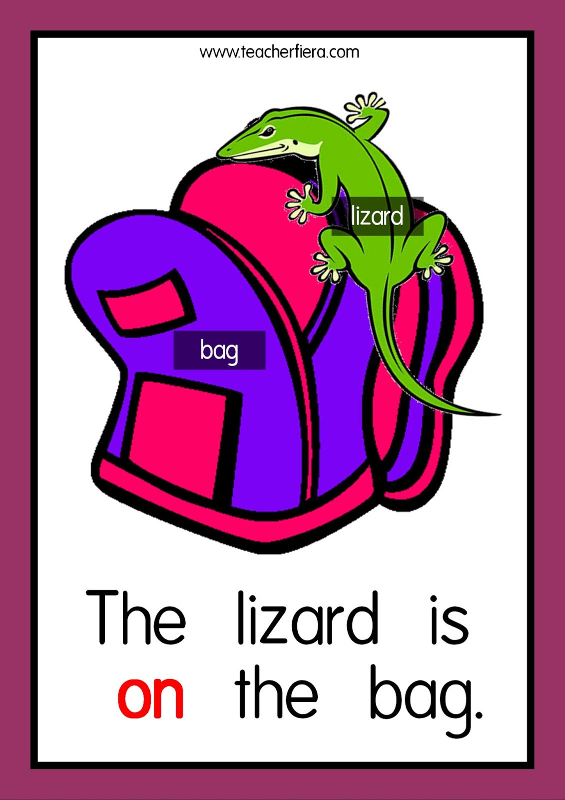 teacherfiera.com: PREPOSITIONS (IN, ON, UNDER)