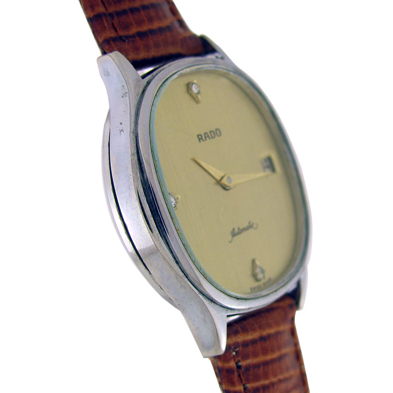 Antique Watches Collection by wristmenwatches: RADO DATE AUTOMATIC ...