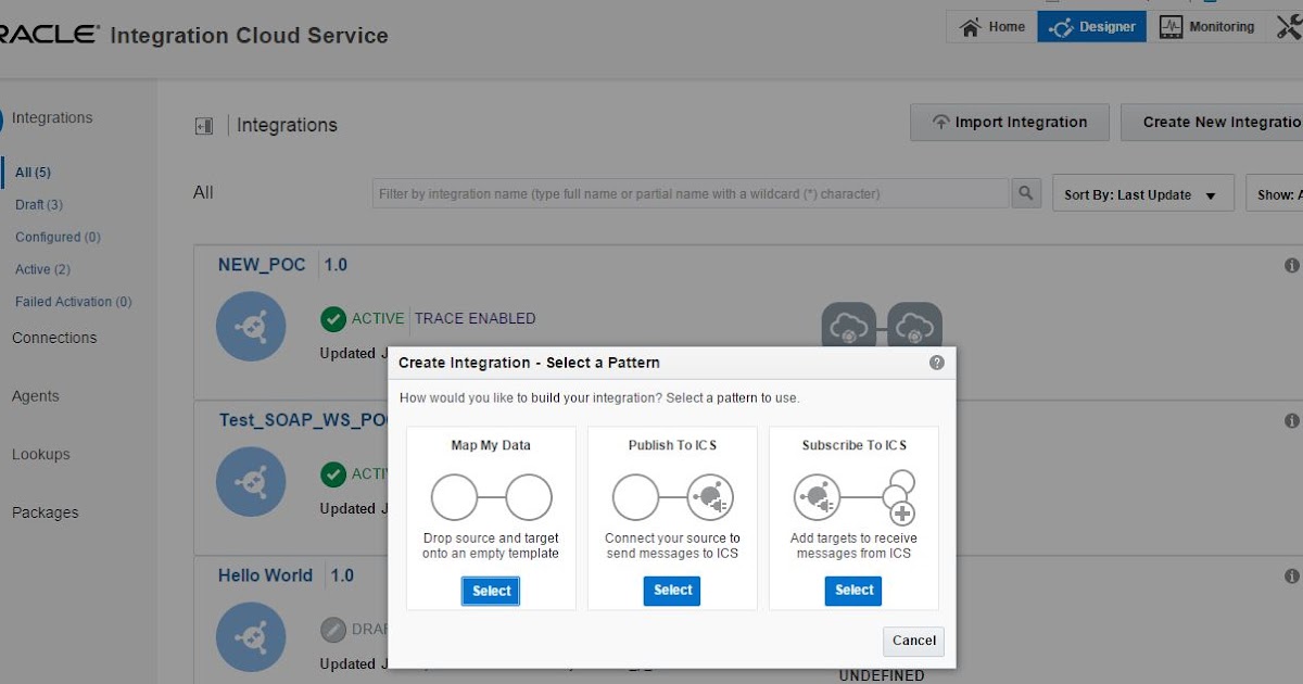 Service Oriented Architecture Integration Using Oracle Ics Source Webservice To Target