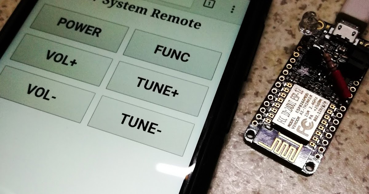 Projectproto Esp8266 Ir Remote
