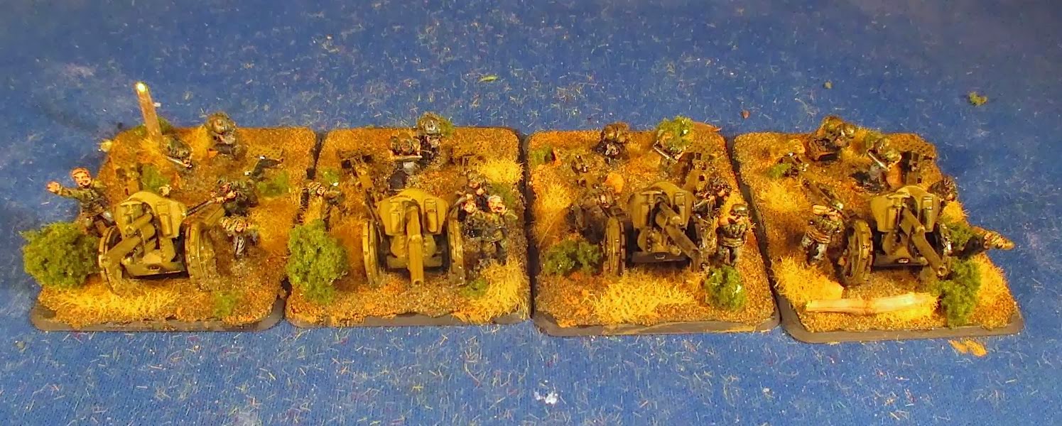 Bob's Miniature Wargaming Blog: 15mm German Artillery