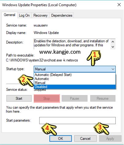 Cara Mematikan Update Windows 10 Melalui Service Wuauserv