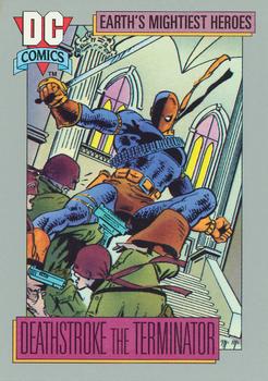 The Deathstroke Files: Deathstroke in 1994's SkyBox DC Stars Card Set