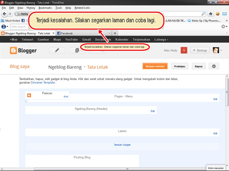 Tata Letak Blogger | Ngeblog-Bareng