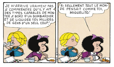 Les Héroïnes de BD: Mafalda (Quino)