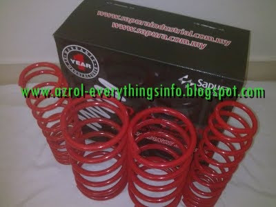 Makluman dan Informasi Absorber & Spring Proride untuk pelbagai jenis ...