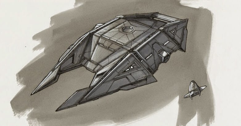 FLEETYARD STAR TREK modeling blog: Suliban Stealth Cruiser - Part 1