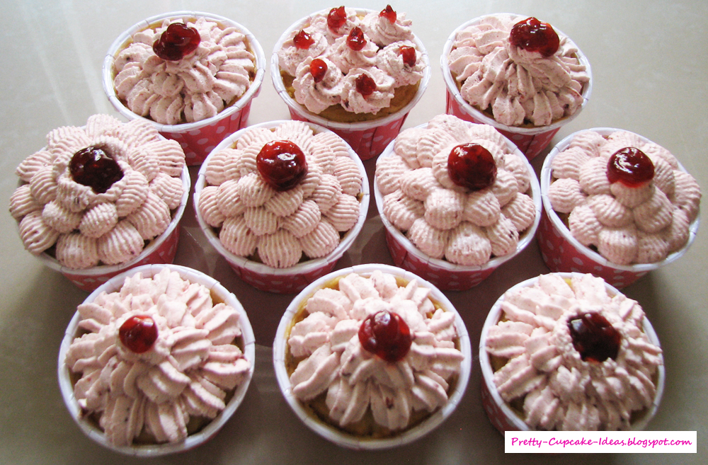 Pretty Cupcake Ideas: Raspberry Dream Cupcakes