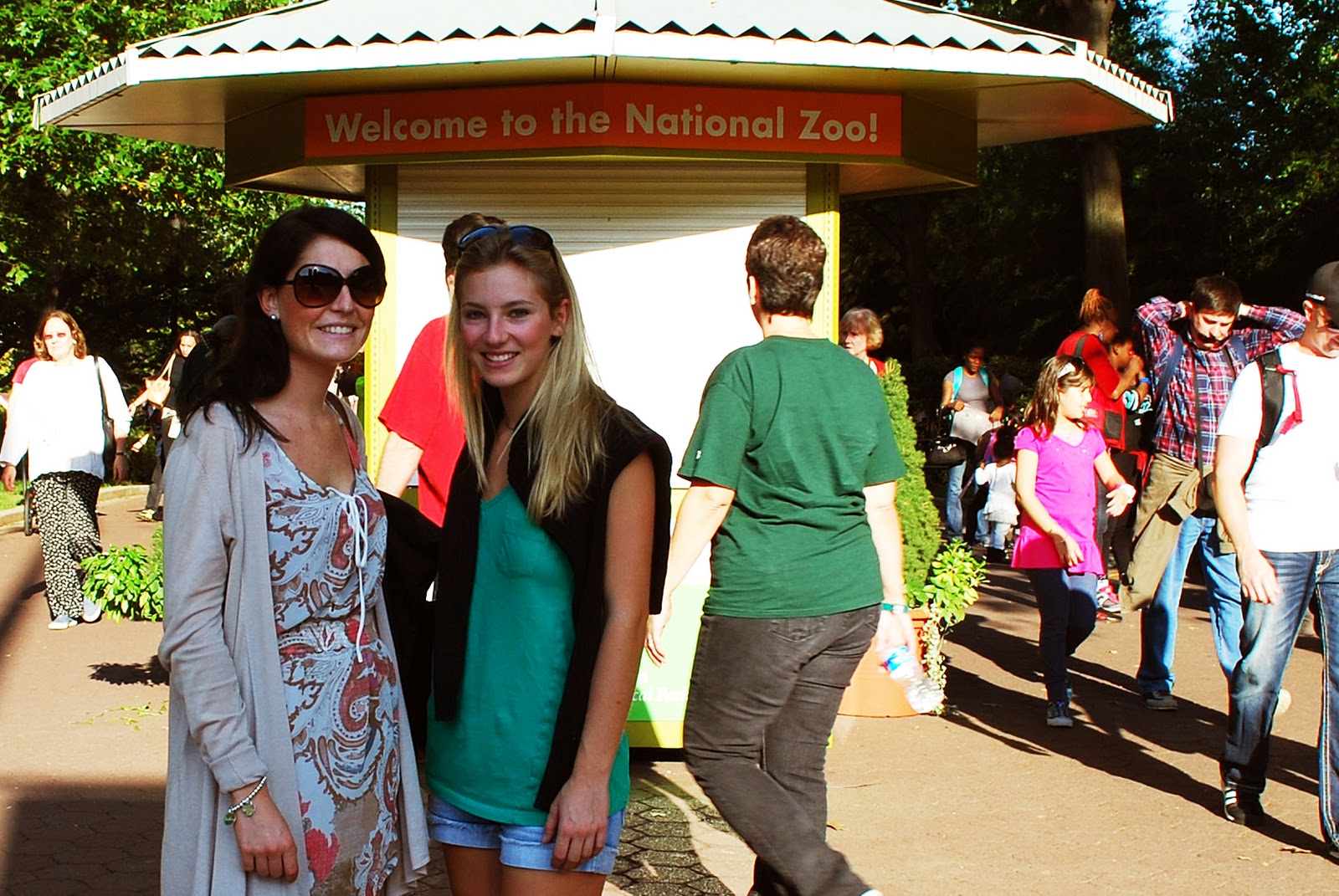 Au Pair USA: The national zoo. Washington DC.