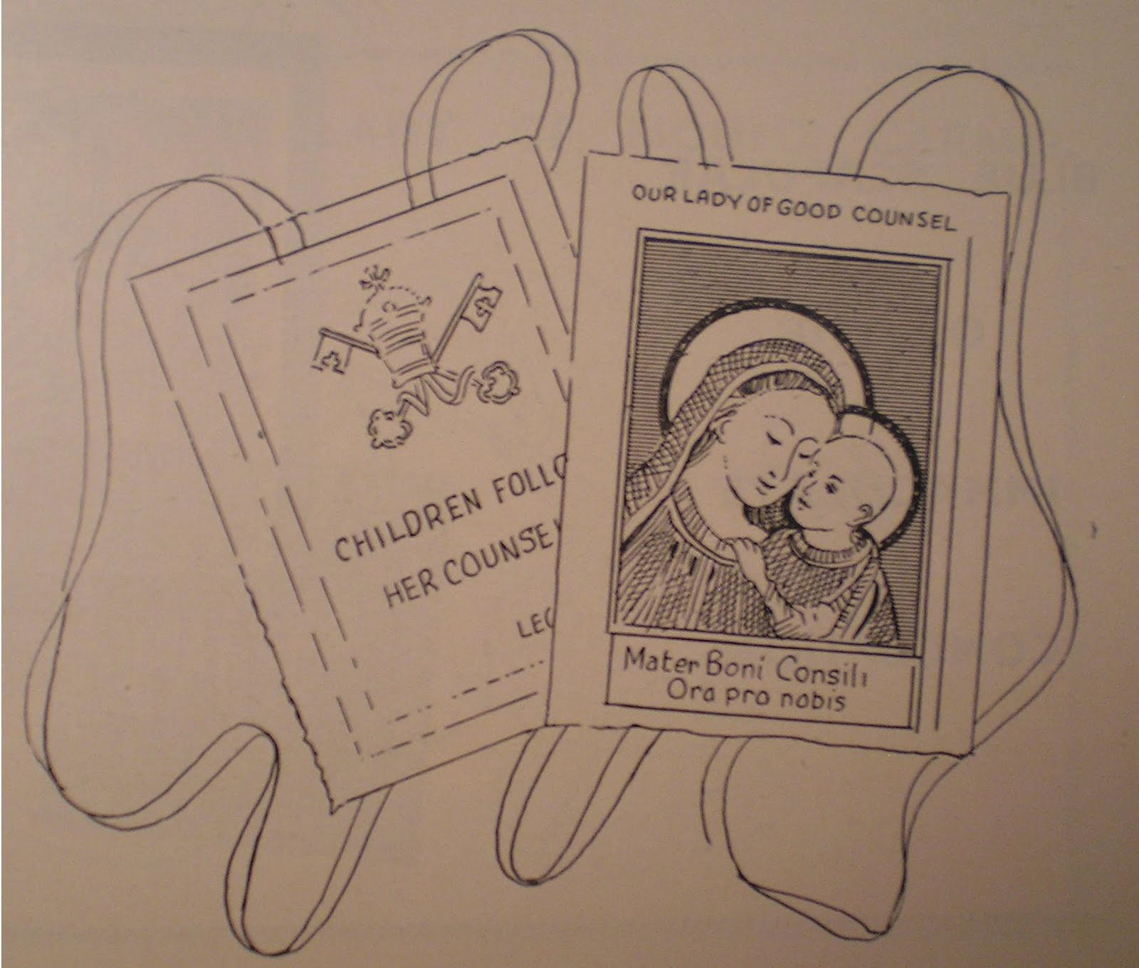 The Catholic Heritage Association of Ireland: White Scapular of Our ...
