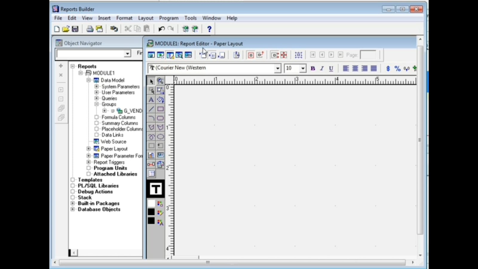 How to create oracle text reports with Examples