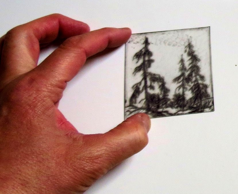 My Printmaking Journey: Mini print - a mix-media art project for ...