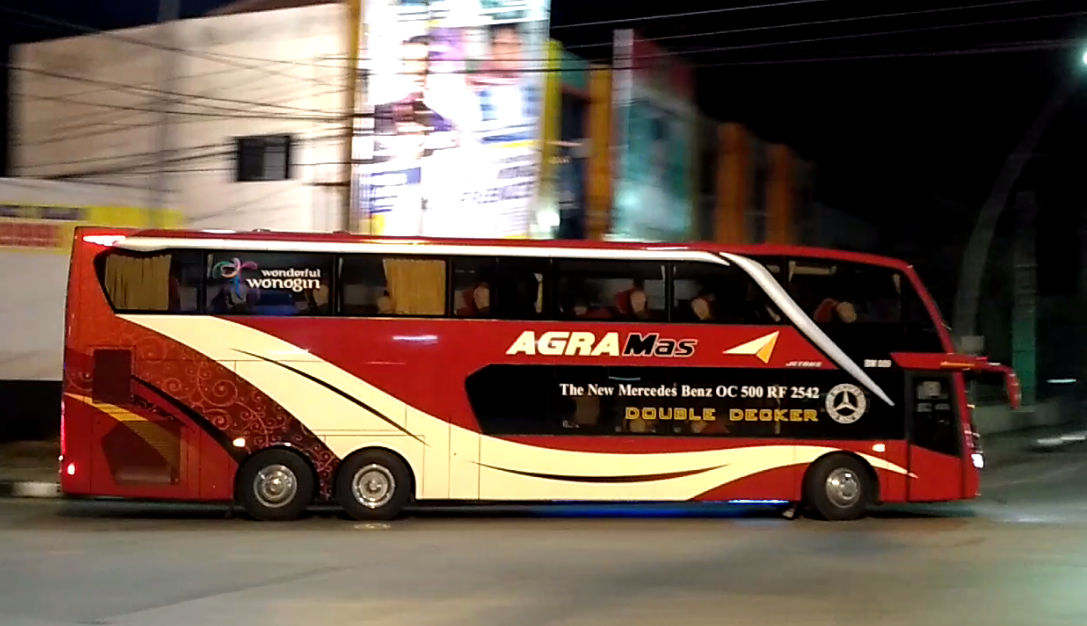 Tiga Bus Tingkat Mewah Terbaik Double Decker di Jalanan Pantura | Sinar ...