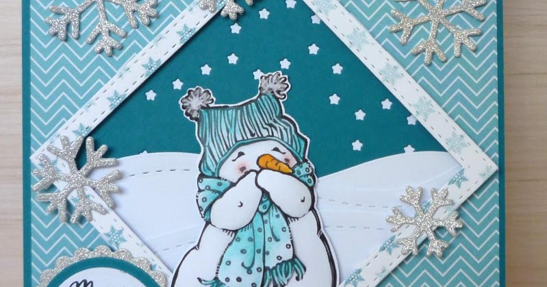 A Scrapjourney: Giggling Snowman