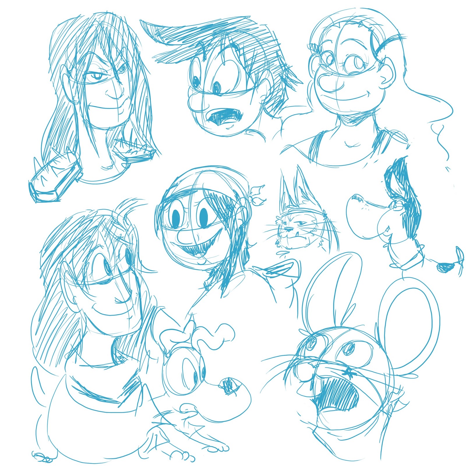 Michelle Rakar's Art Cave: Sketches & Doodles