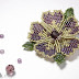 A Curved Beaded Flower Brooch Tutorial - The Beading Gem's Journal