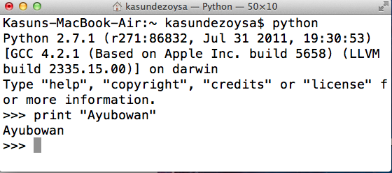 1. ආයුබෝවන් පයිතන් ~ Sinhala Python Book