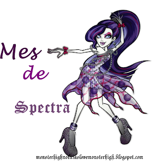 Monster High NOTICIAS™: ¡Mes de Spectra completado!/Reparto de firmas