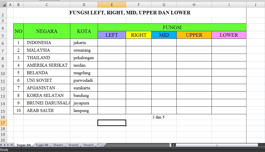 PJOK SMPN 3 Patebon: Tugas TIK Kelas VIII