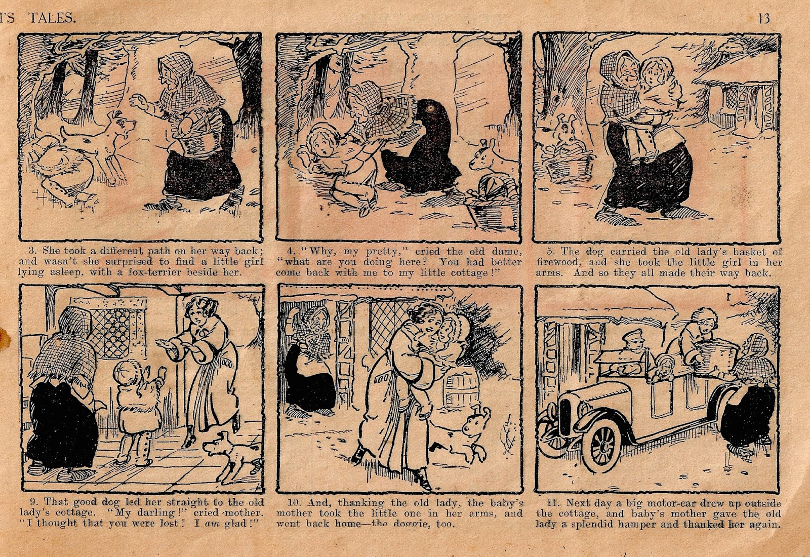 Wacky Comics!: Tiger Tim's Tales #25 (1920)