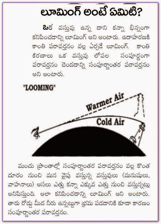 TELUGU WEB WORLD: WHAT IS LOOMING ? ANSWER FOLLOWS