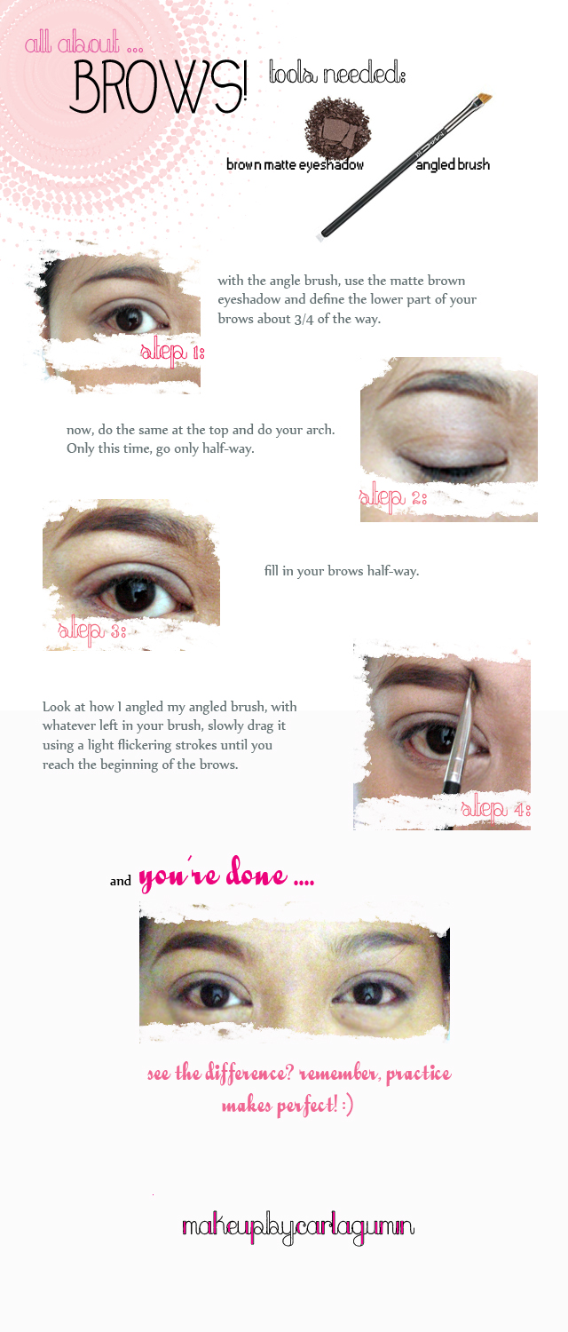 Makeup and Makeup: BROWS: Photo Tutorial