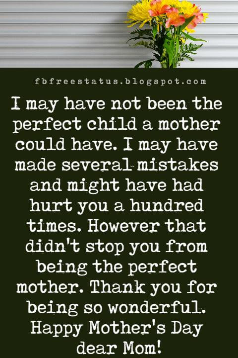 Mothers Day Cards Messages To Write In A Mother's Day Card