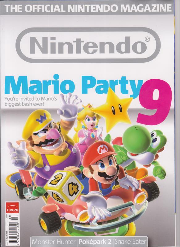 Super Mario Discovery: Capa Official Nintendo Magazine (Mario Party)