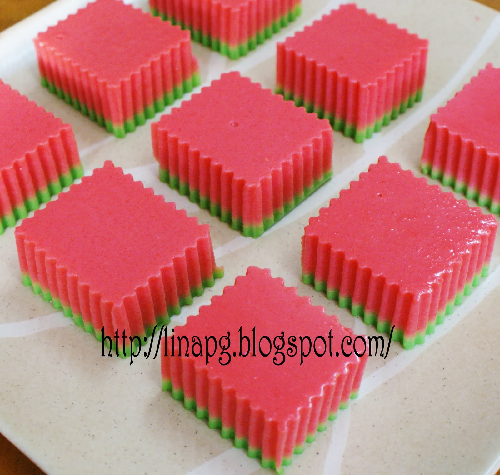 Puding Tembikai Teratak Mutiara Kasih