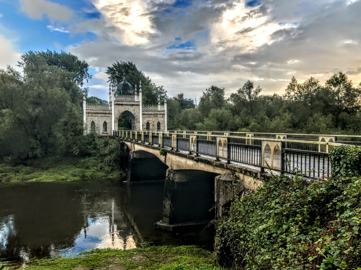 Patrick Comerford: The gate lodge and bridge at Dromana are exotic and ...