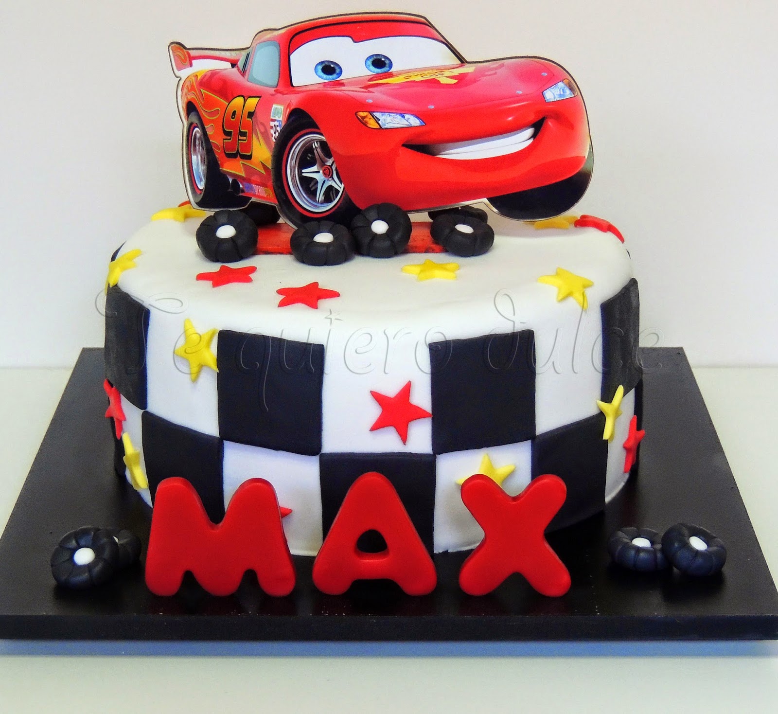 ♥TE QUIERO DULCE♥: Torta de Cars