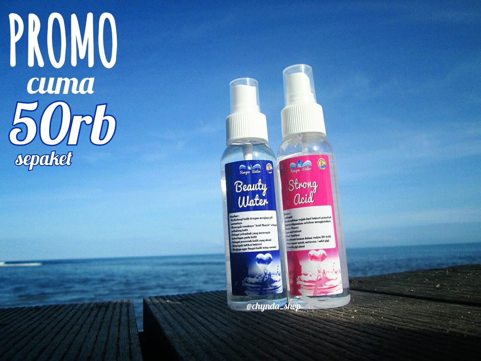 Chynda Shop by Suci Nanda: Kangen Water Beauty Spray