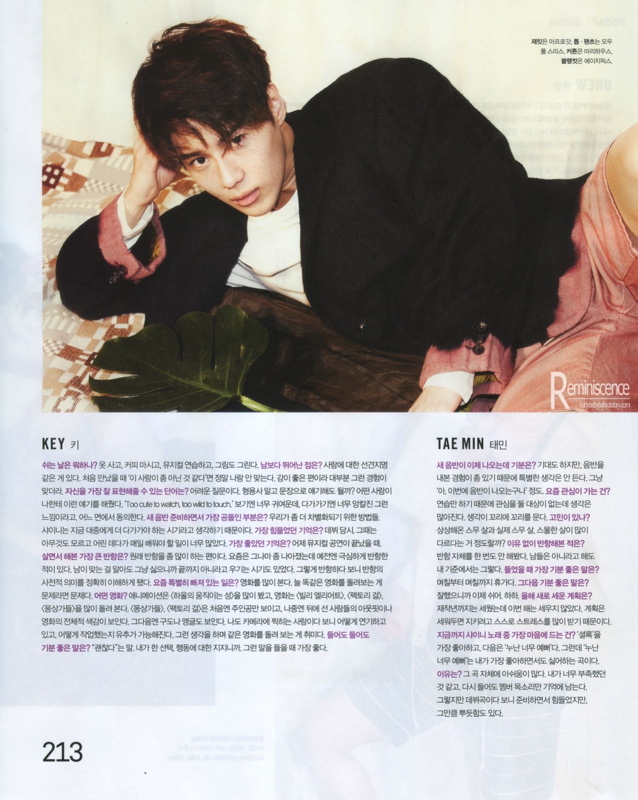 SHINee Covers Nylon Magazine's March Issue- HQ Scans + English Trans + BTS