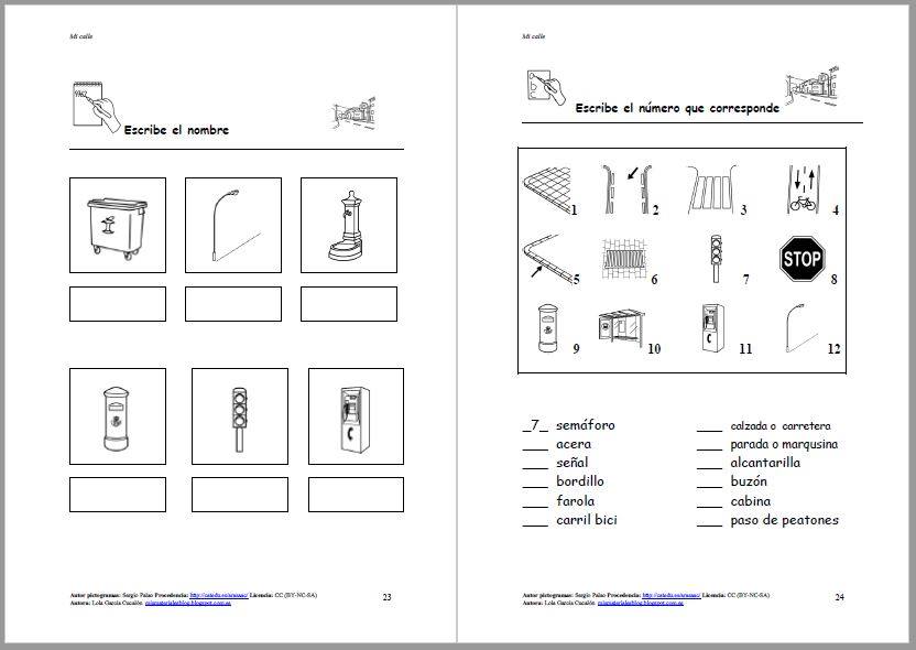 Mis Materiales AL y PT: LA CALLE