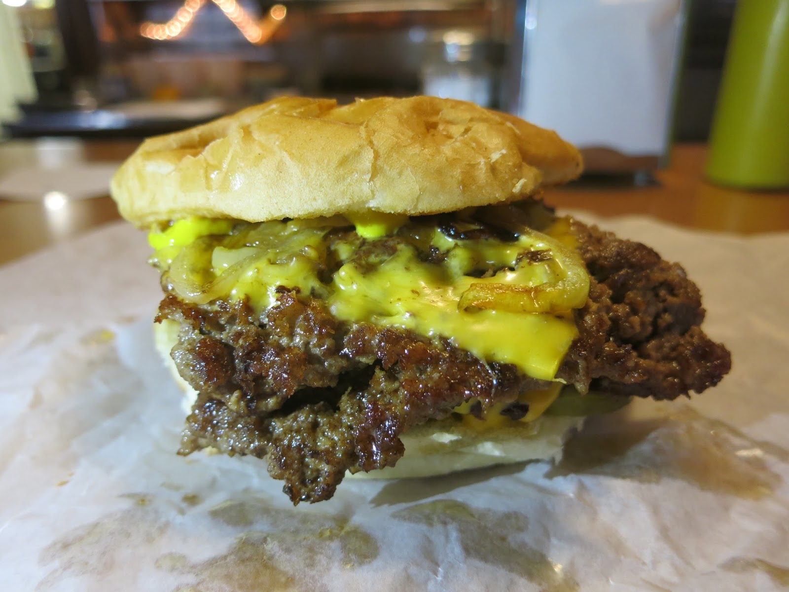 Smokin' Chokin' and Chowing with the King: The Smashed Crispy Burgers ...