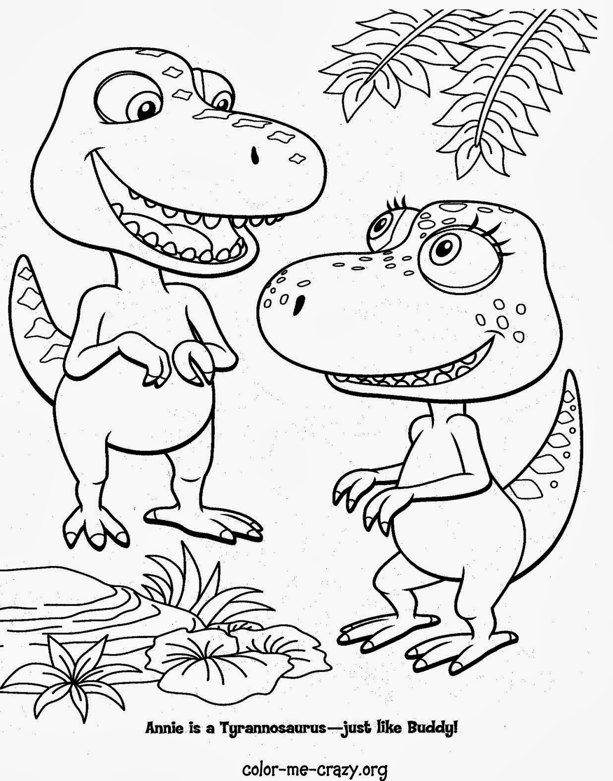 Desenhos do Dinotrem para Colorir e Imprimir - Desenhos para Colorir e ...