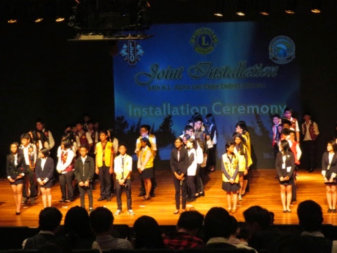 Leo Club of Assunta Secondary School: Joint Installation of 14th Kuala ...