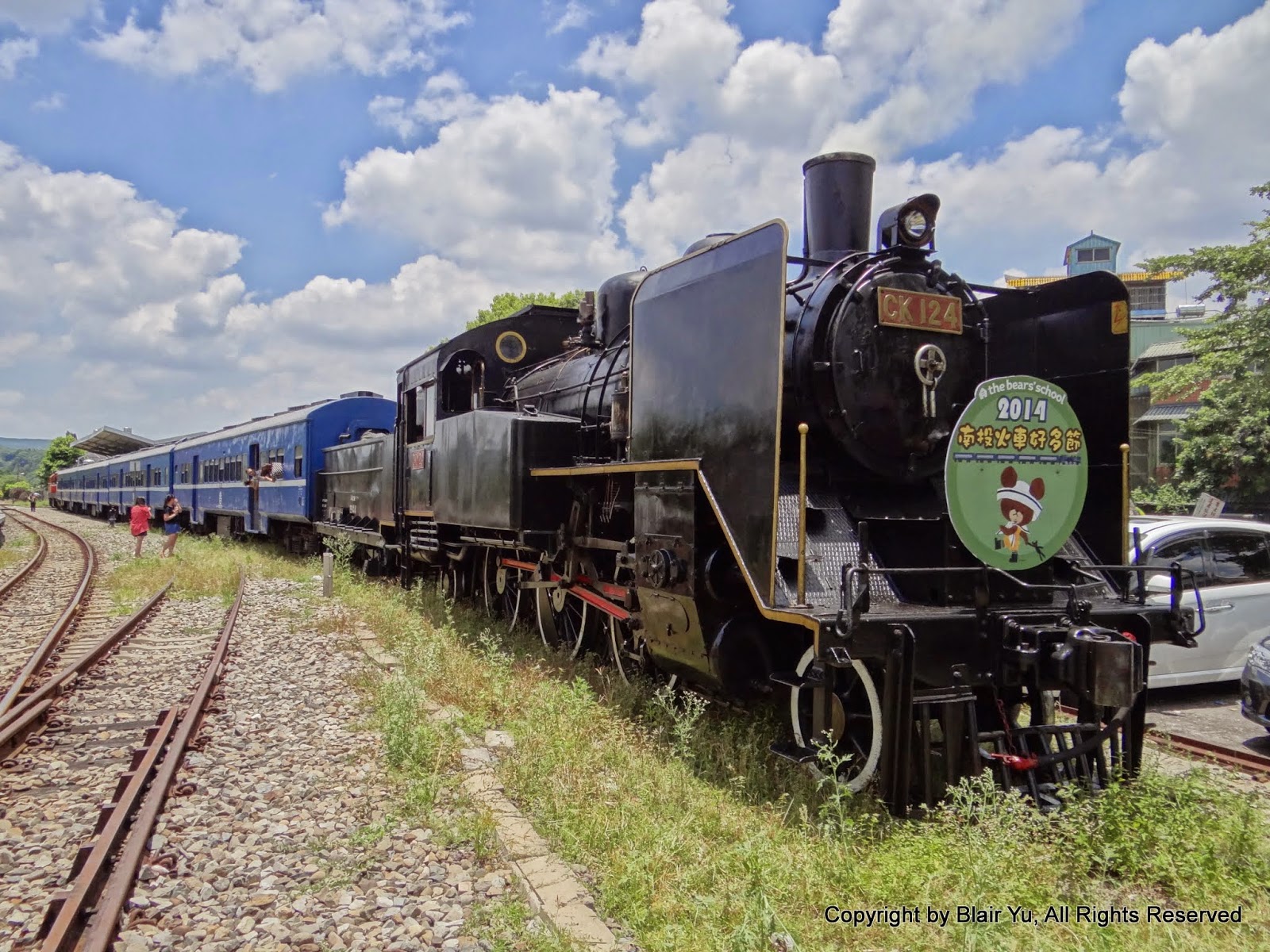 Blair's 鐵道攝影: CK124蒸汽機車 / TRA CK124 Steam Locomotive