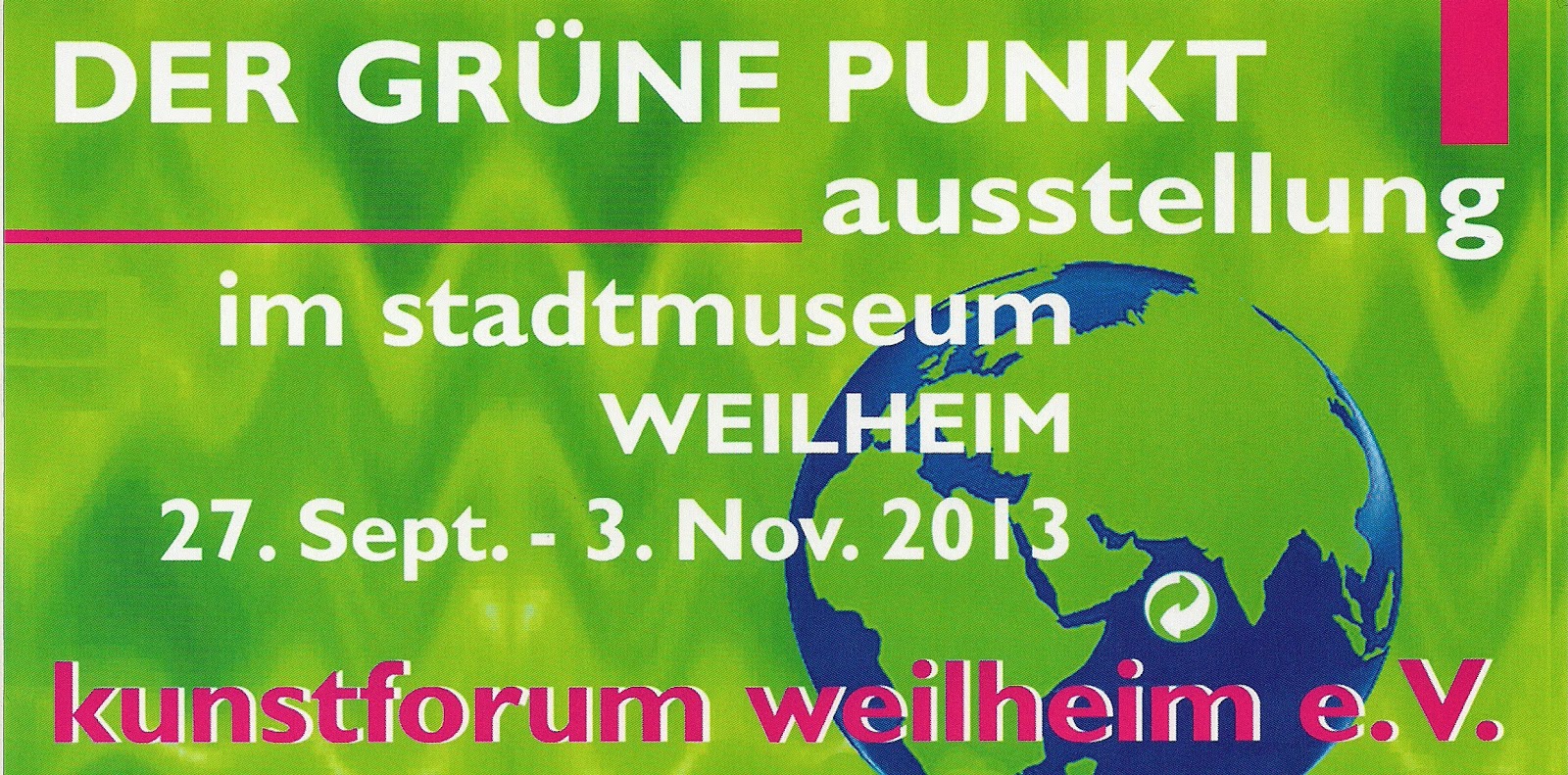 WeilKunst : DER GRÜNE PUNKT