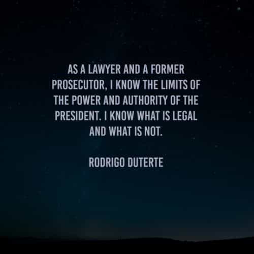 55 Famous quotes and sayings by Rodrigo Duterte