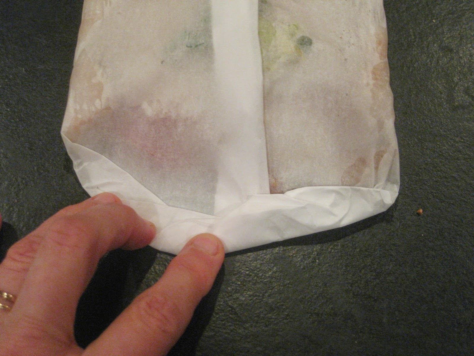 Almost Wasted: Sole Baked in Parchment Paper with Capers and Lemon