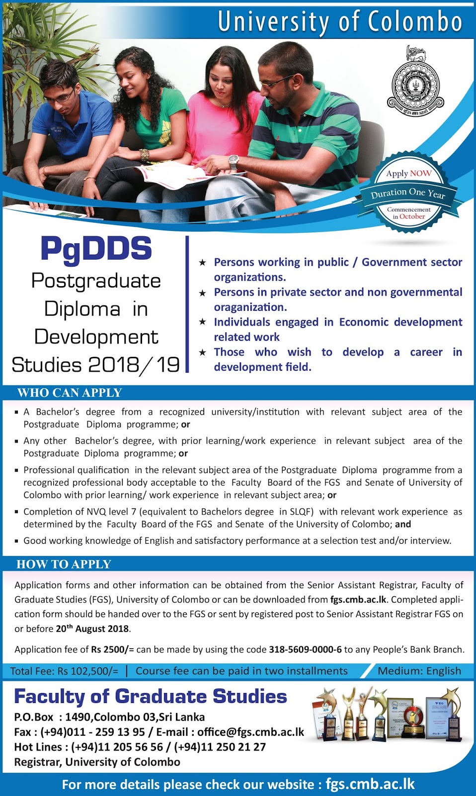 Postgraduate Diploma in Development Studies - Teacher