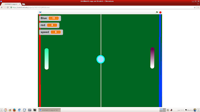 María García Expósito: Videojuego de tenis hecho con Scratch