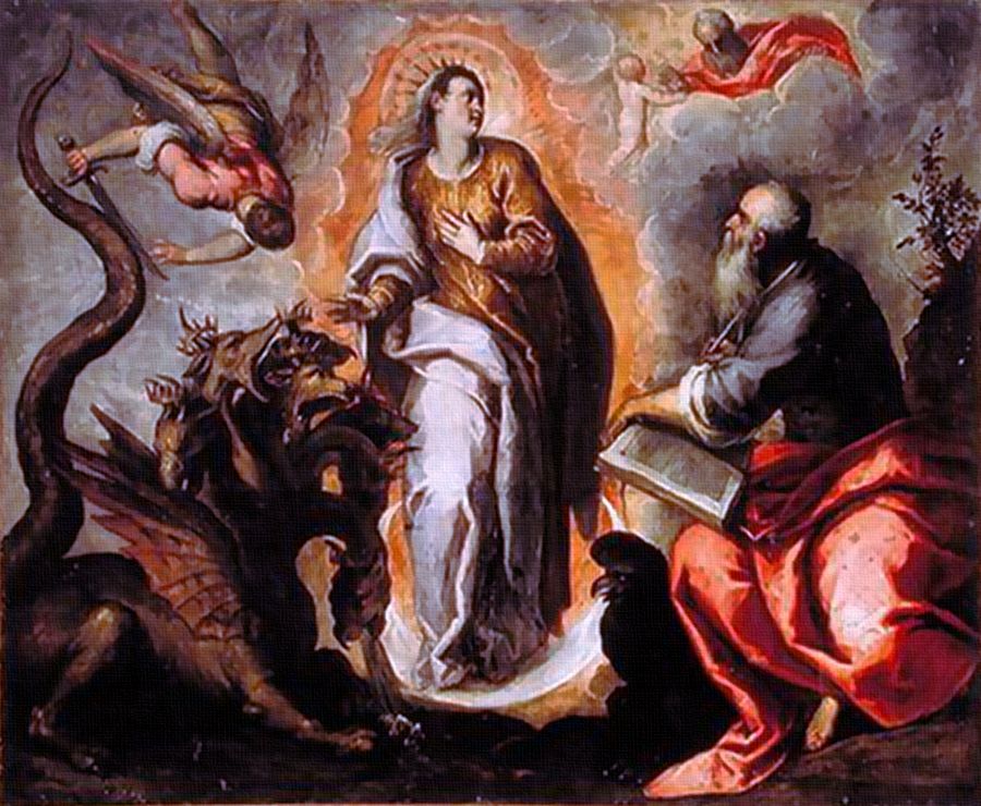 The dragon in the nativity