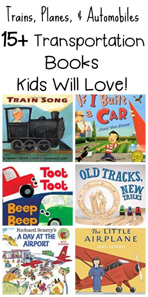15+ Transportation Books and Activities for Preschoolers | School Time ...